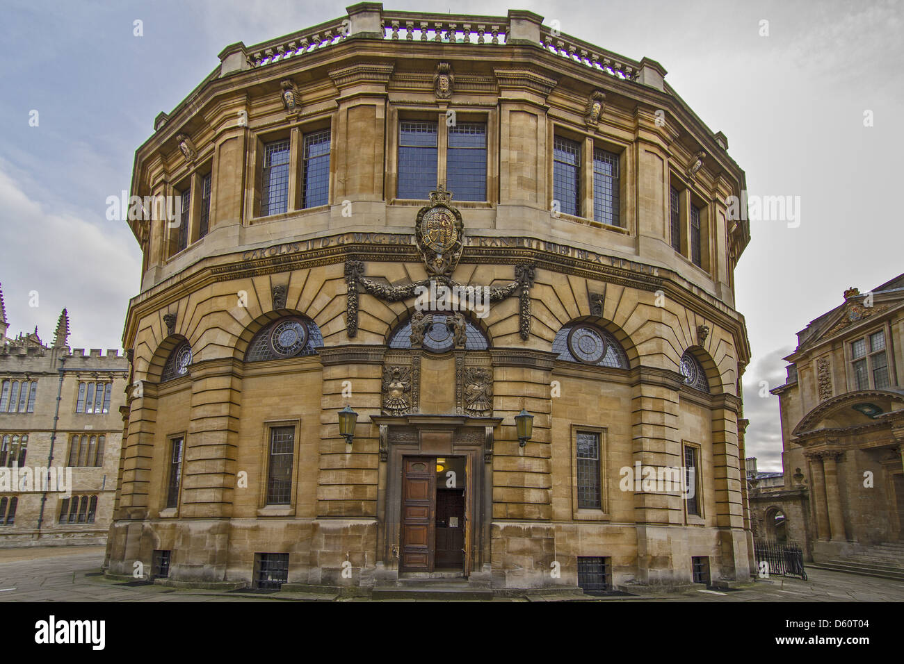 Sheldonian Theatre Oxford UK Stock Photo - Alamy