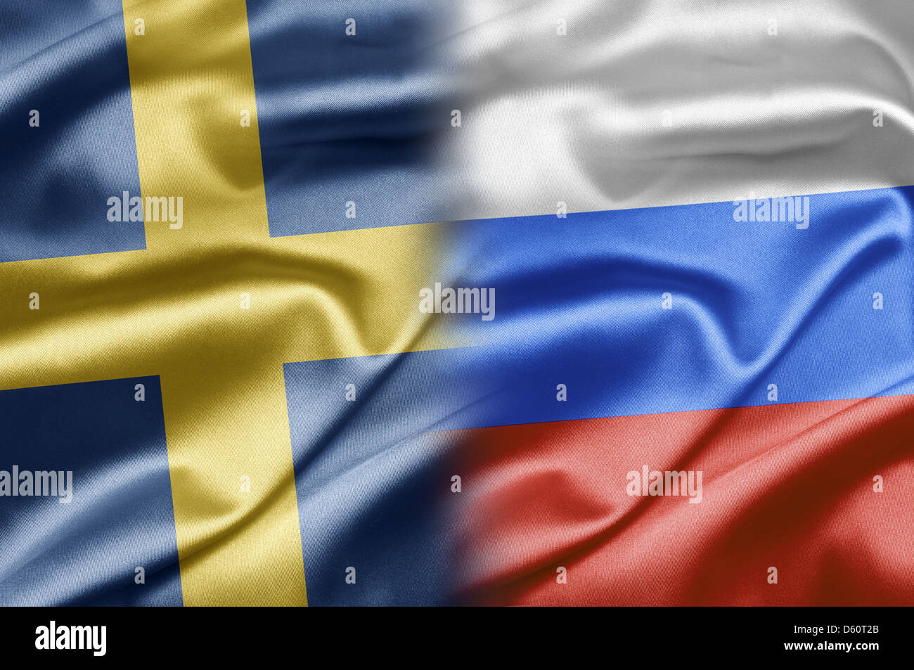 Russia sweden flag hi-res stock photography and images - Alamy