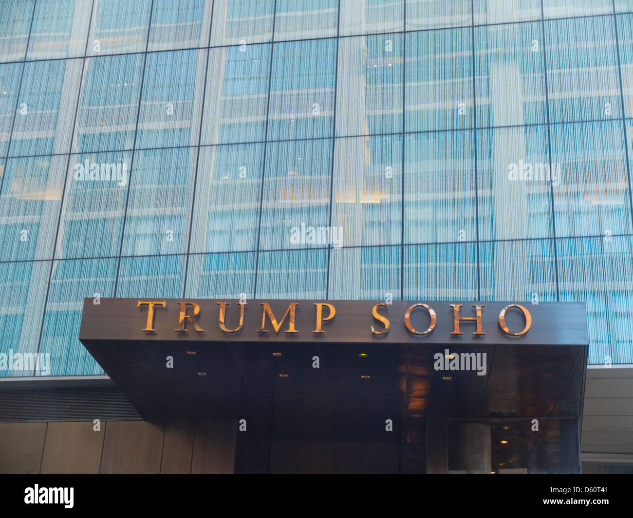 trump soho building Stock Photo - Alamy