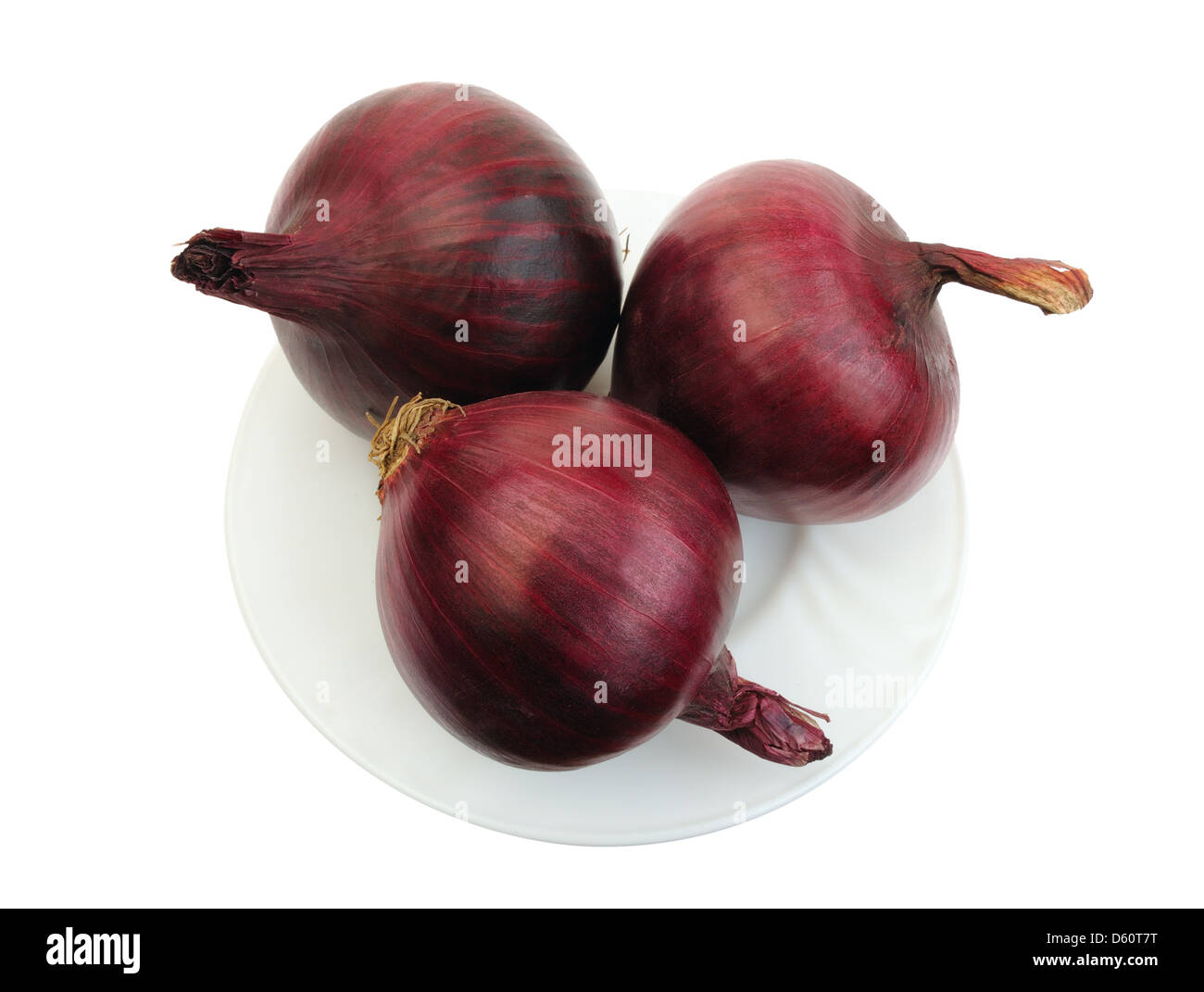Purple onions, isolated Stock Photo - Alamy