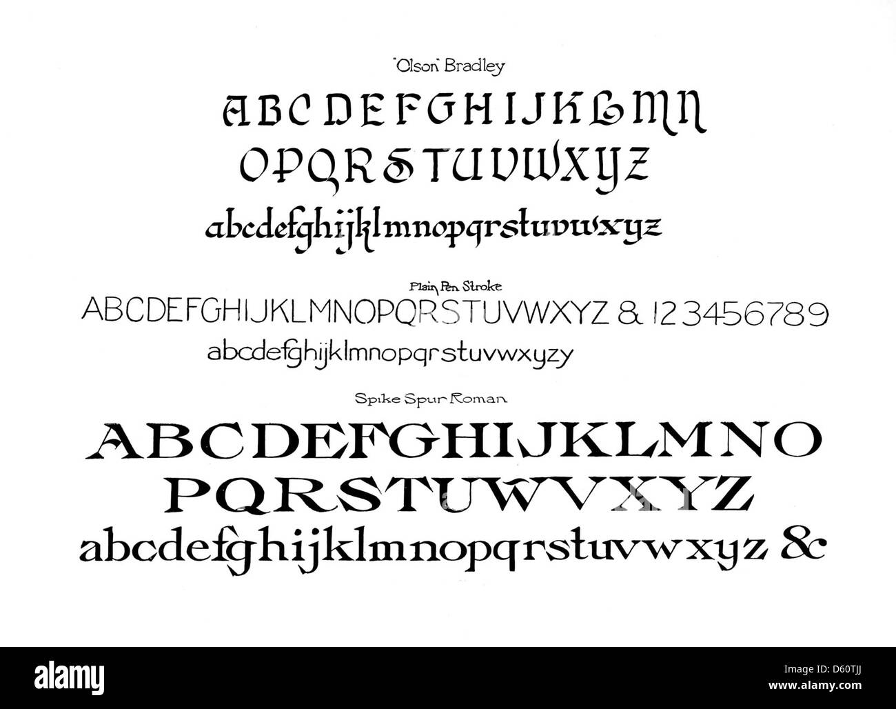 This image showcases a collection of showcards designed by Atkinson ...