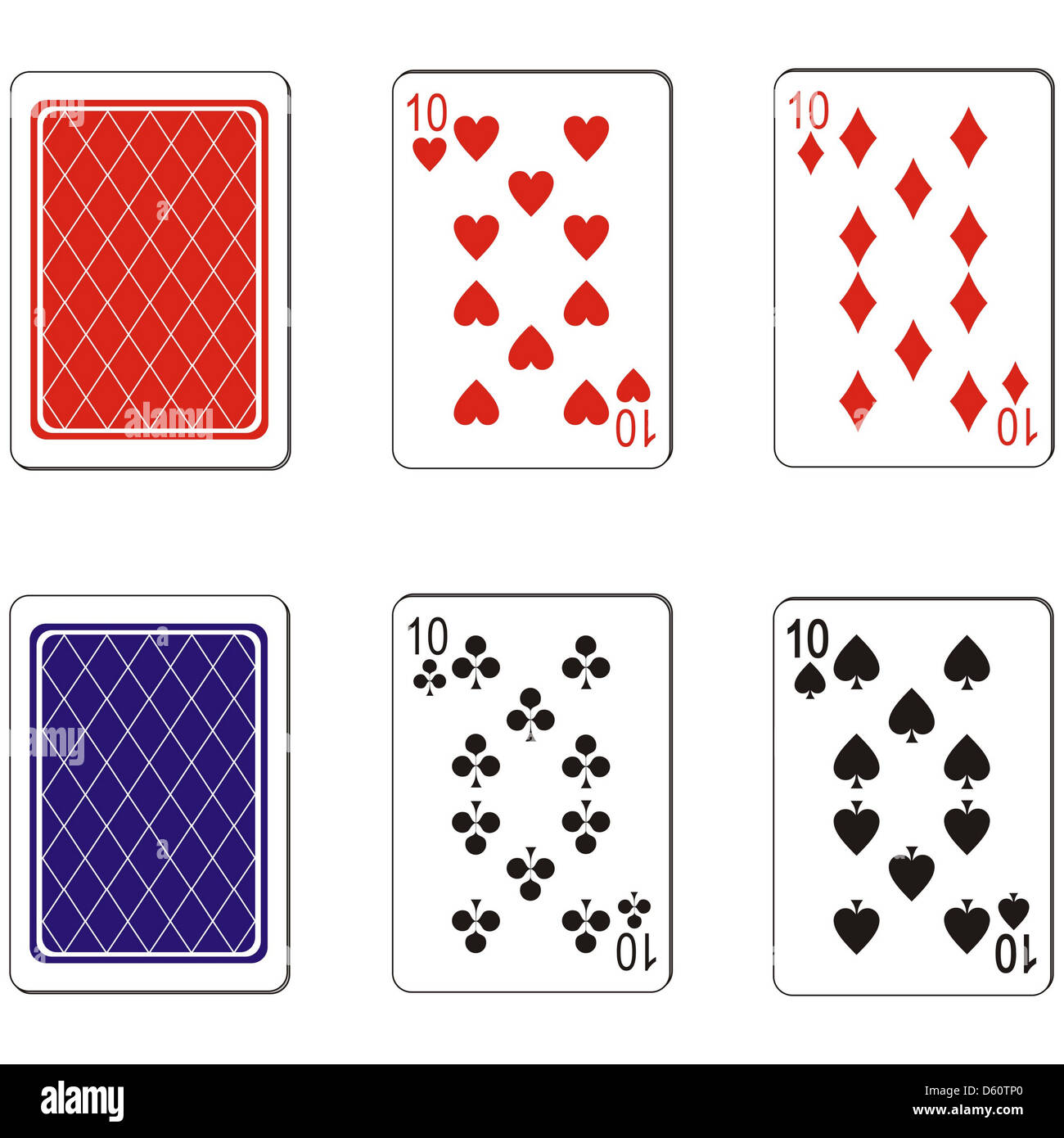 Playing card set 03 Stock Photo - Alamy