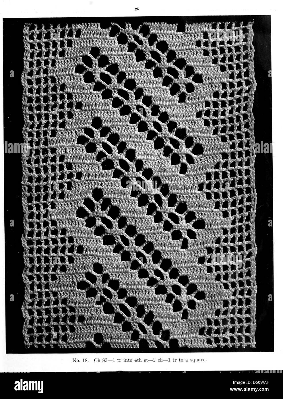 This 1913 book showcases various designs for bedspreads, with a focus ...
