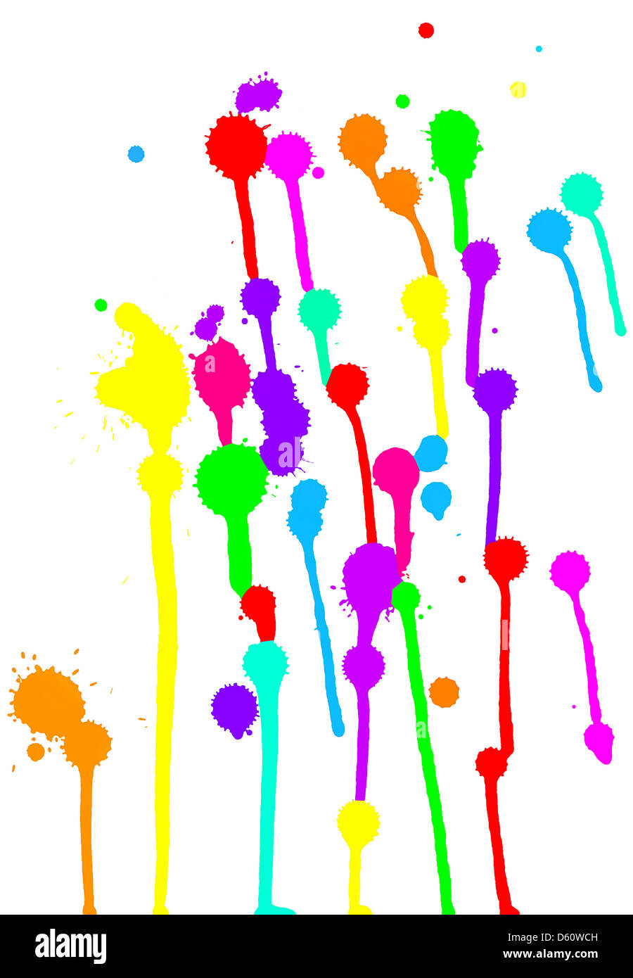 Colorful blots hi-res stock photography and images - Alamy
