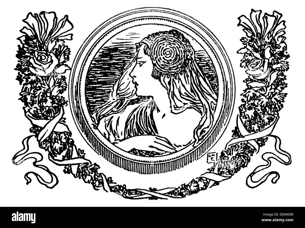 Floral selection Black and White Stock Photos & Images - Alamy