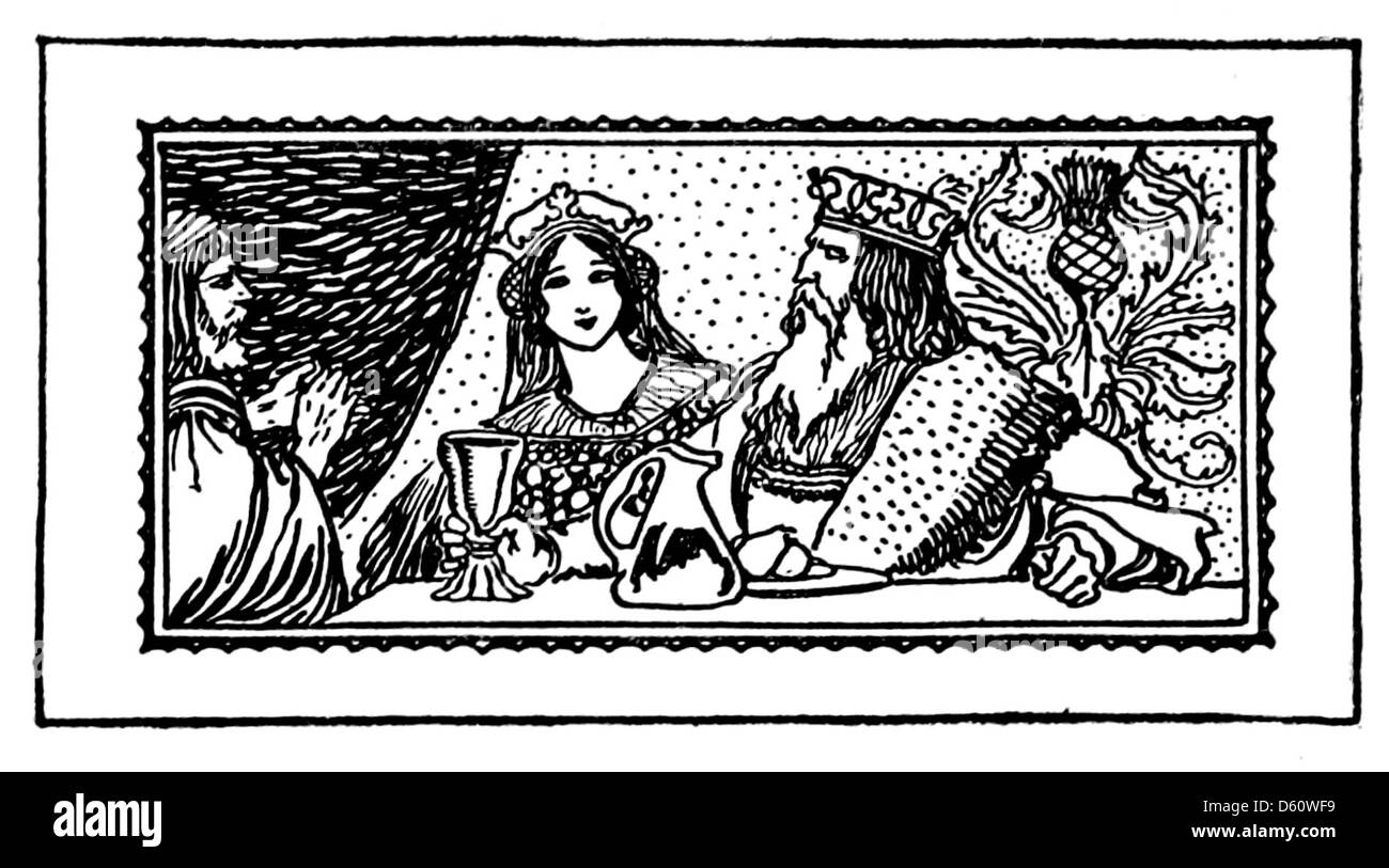 This 1910 publication features a collection of old English ballads ...