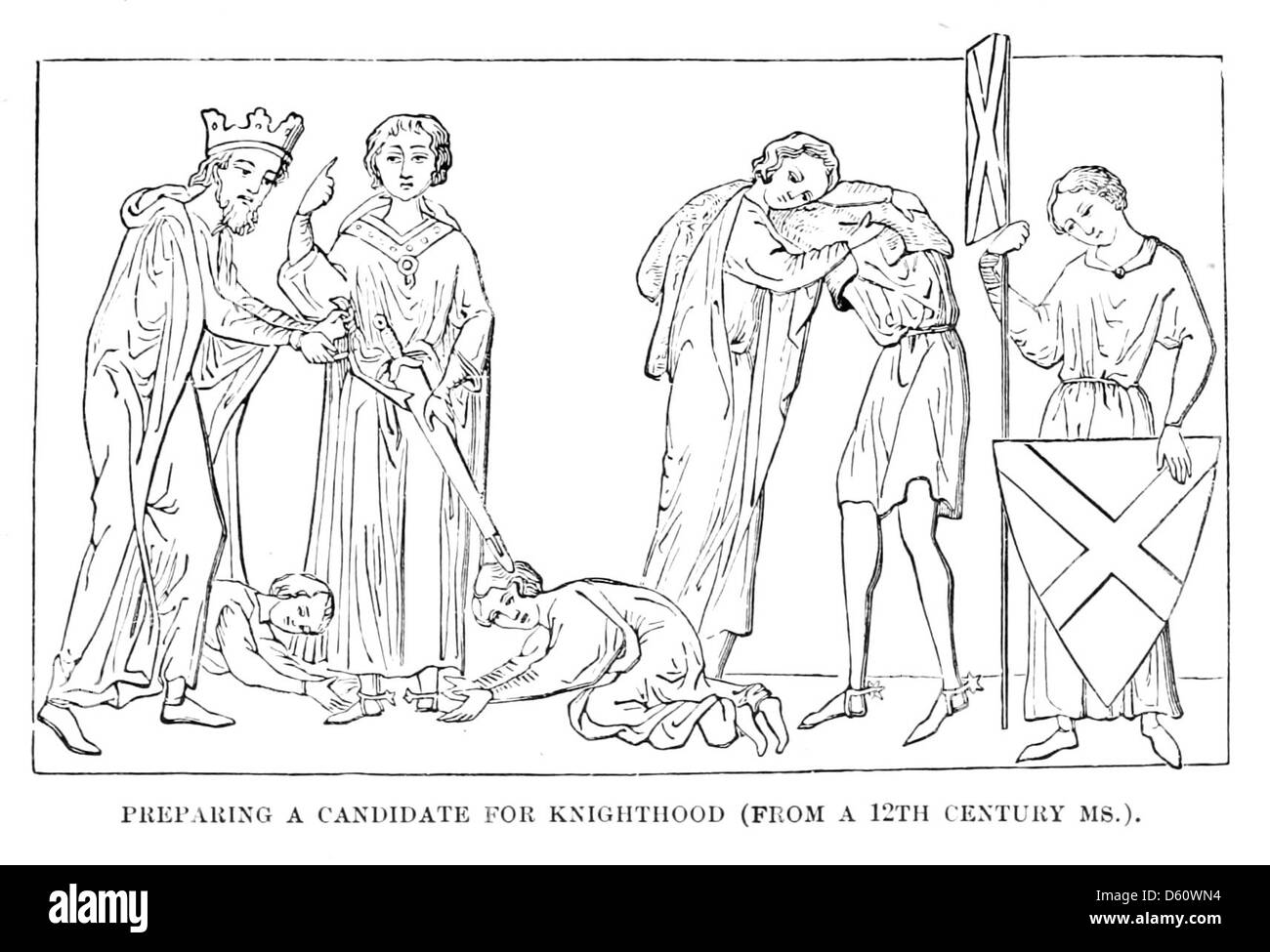An illustration from 'A Brief History of Medieval and Modern Peoples ...
