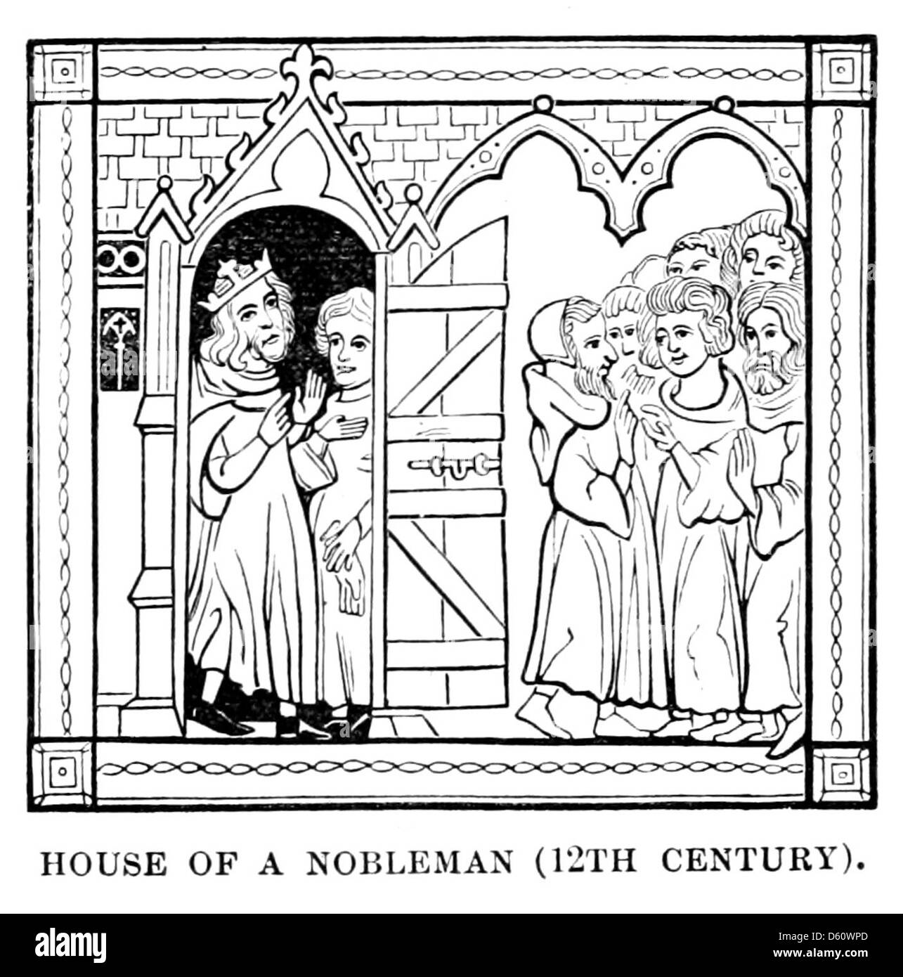 This 1899 illustration from 'A Brief History of Medieval and Modern ...