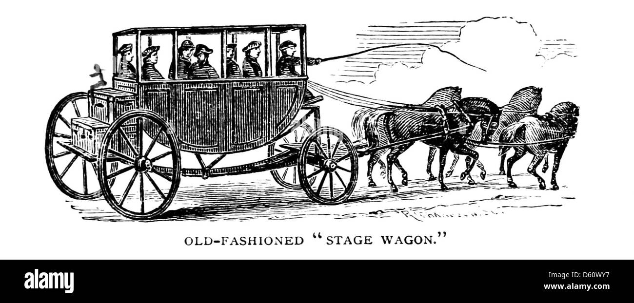 An illustration from 'A Brief History of the United States' (1872 ...