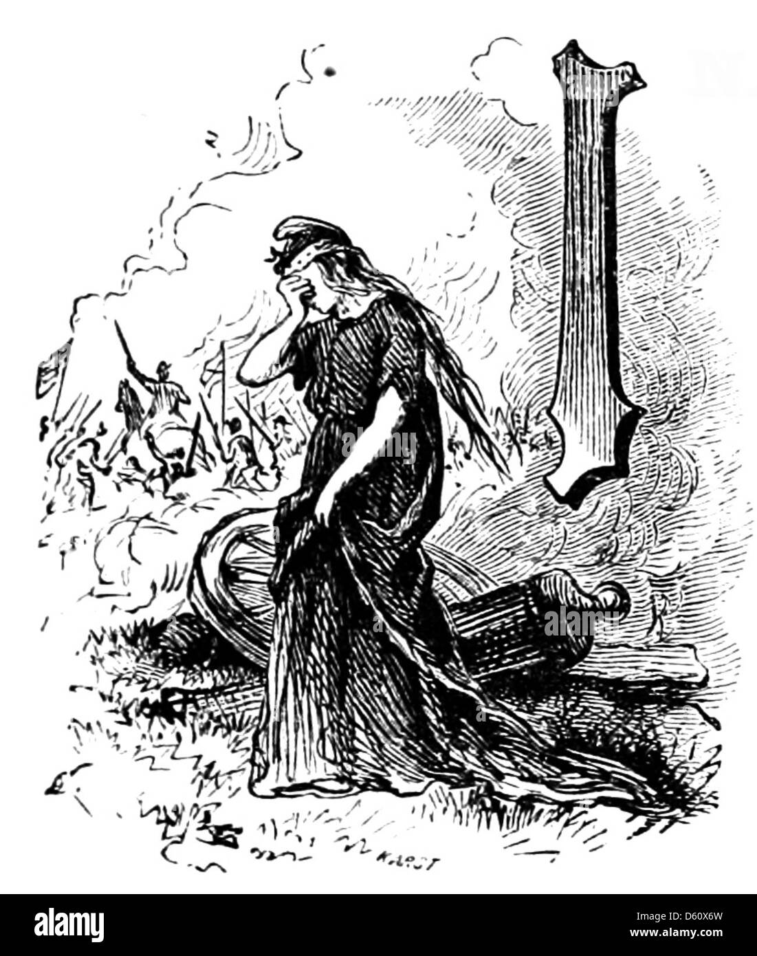 This 1872 image provides a visual representation of the history of the ...