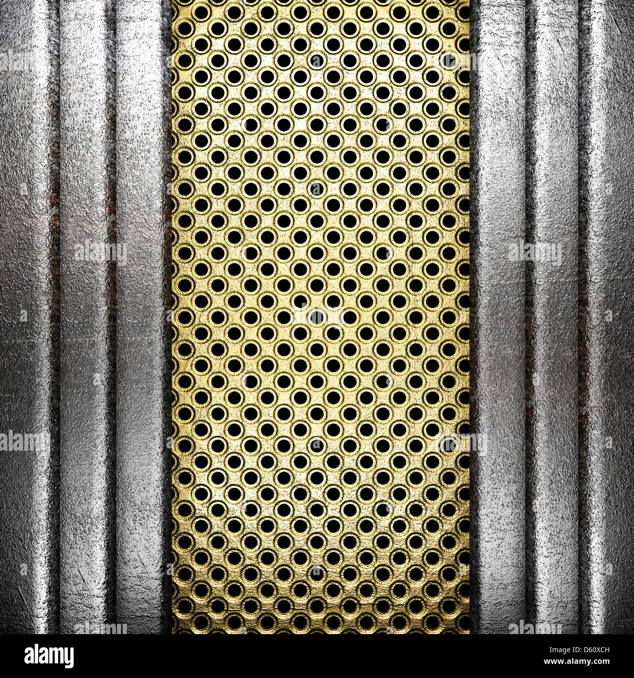 metal on gold Stock Photo - Alamy