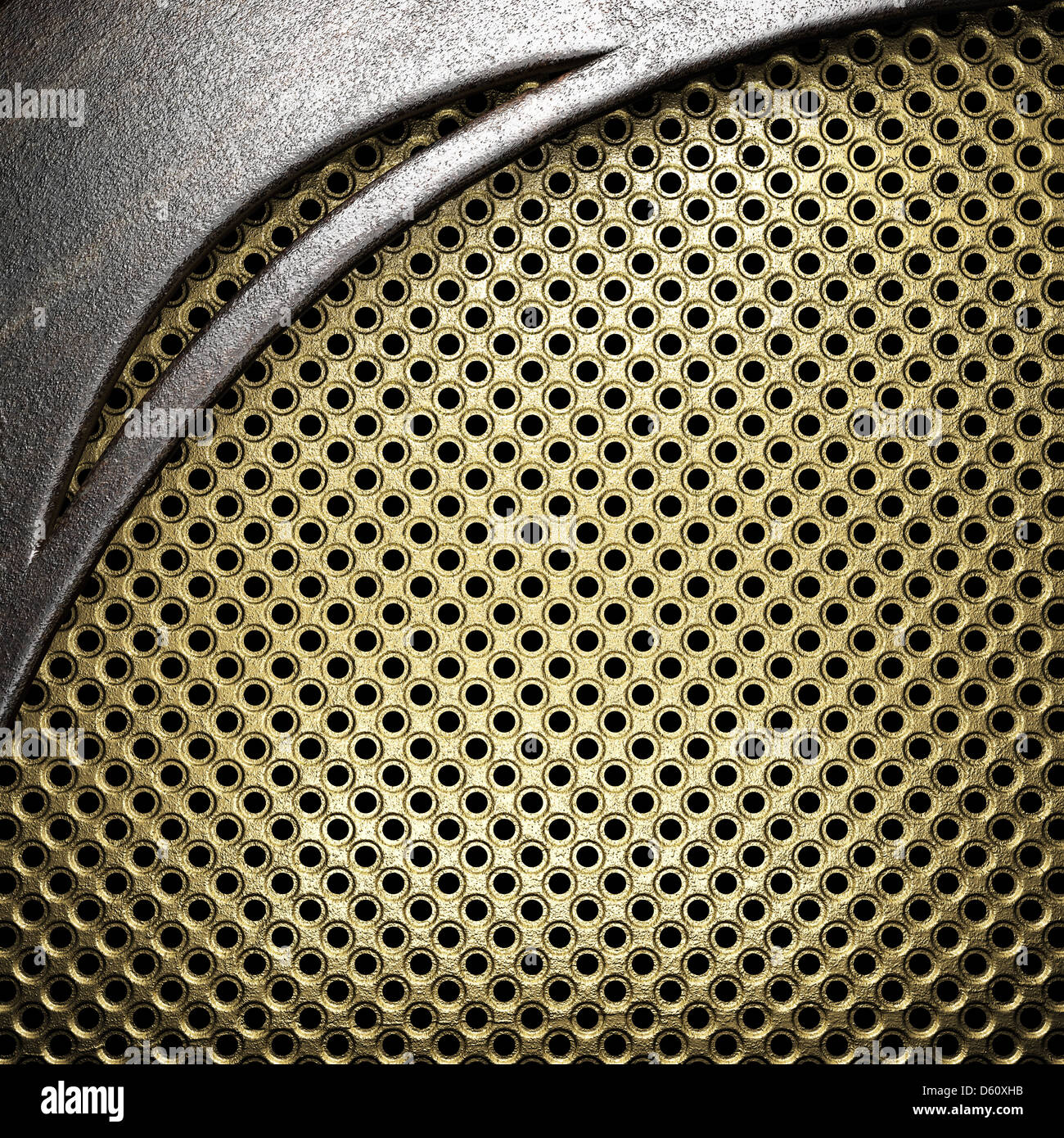 metal on gold Stock Photo - Alamy