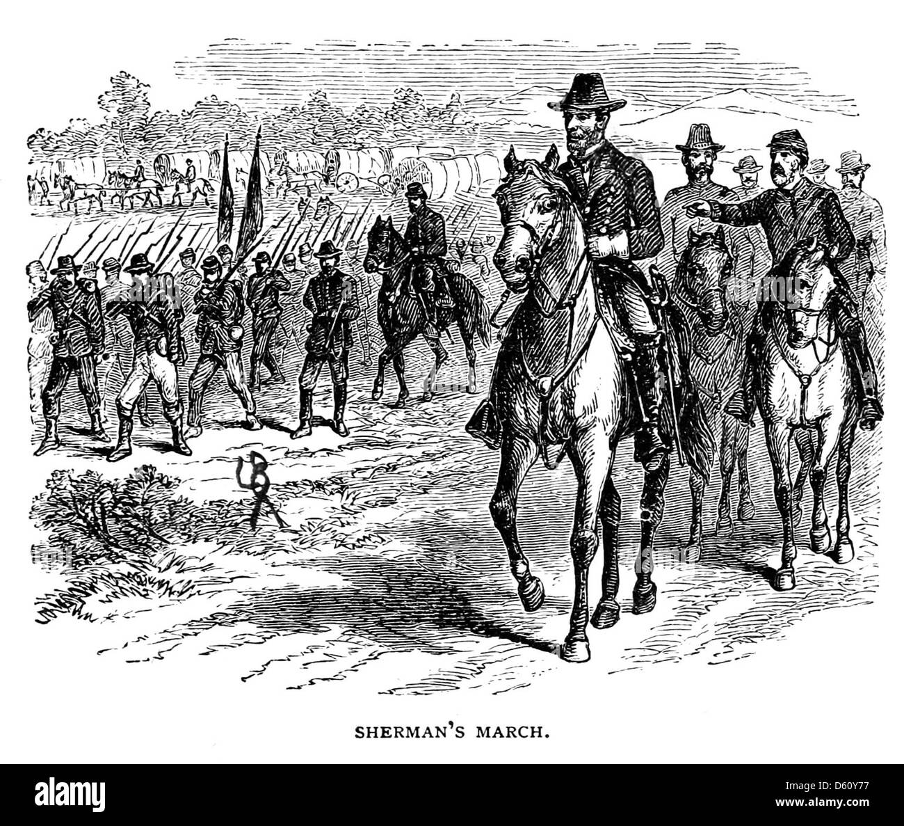 A brief history of the United States (1872 Stock Photo - Alamy