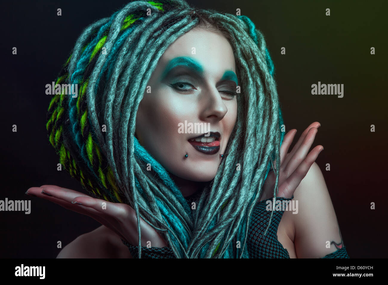 Cyber gothic hi-res stock photography and images - Alamy