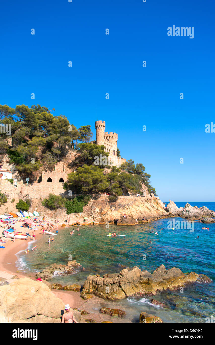 Lloret mar castle hi-res stock photography and images - Alamy
