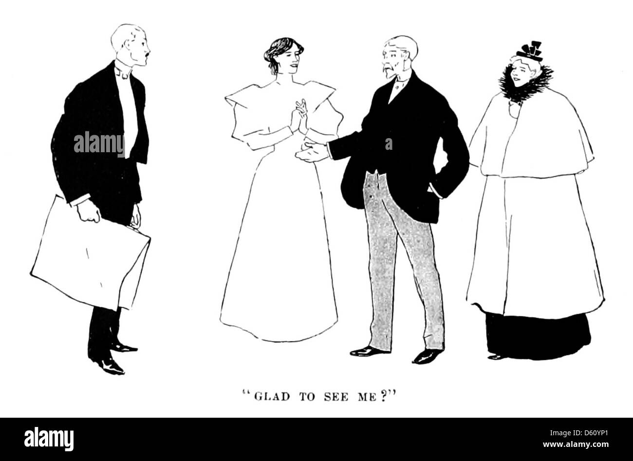 Late 19th century fun Black and White Stock Photos & Images - Alamy