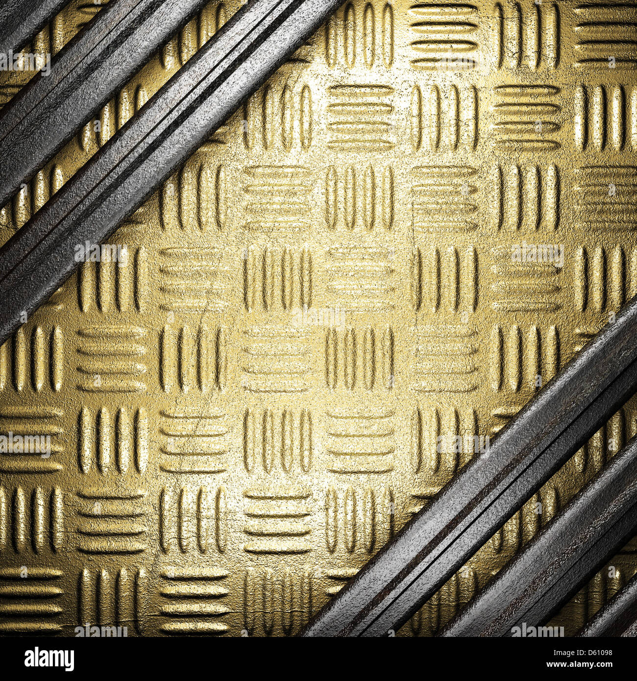 metal on gold Stock Photo - Alamy