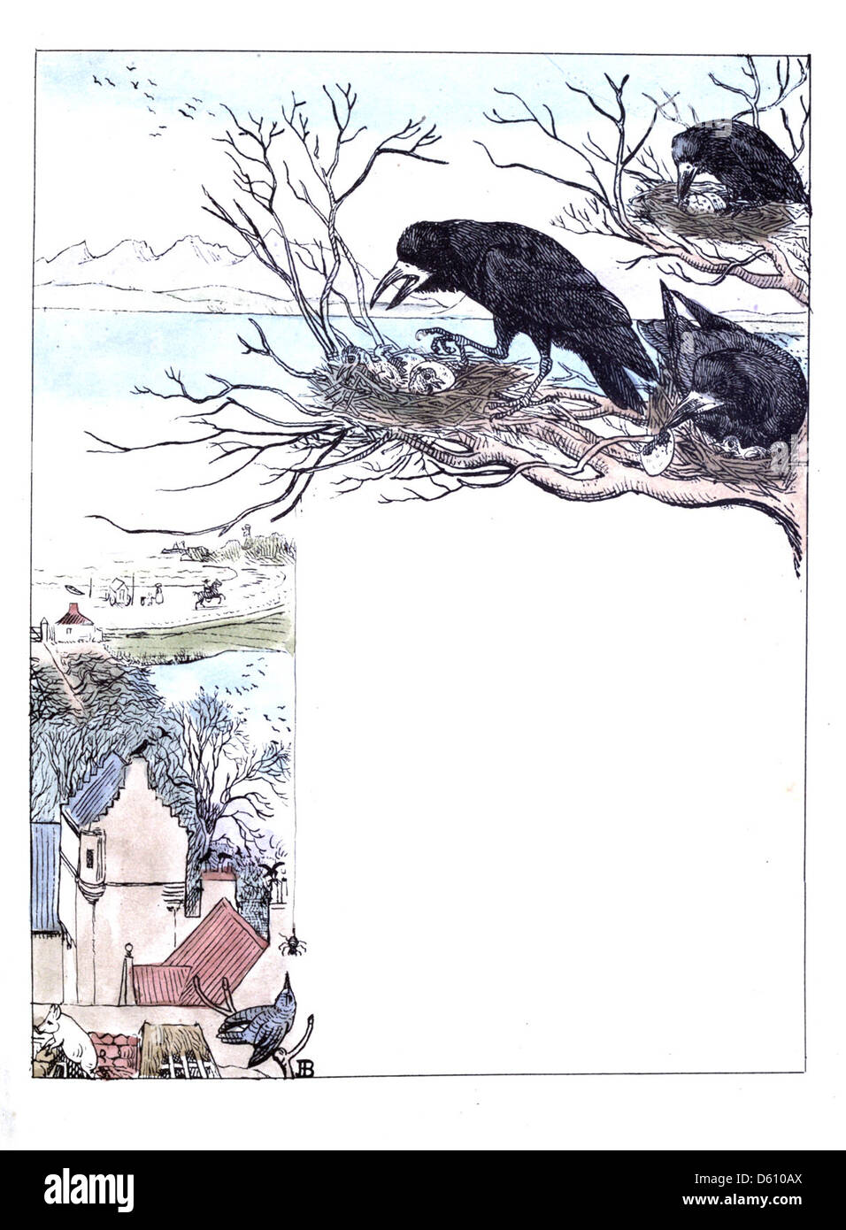 Caw caw chronicle crows rm hi-res stock photography and images - Alamy