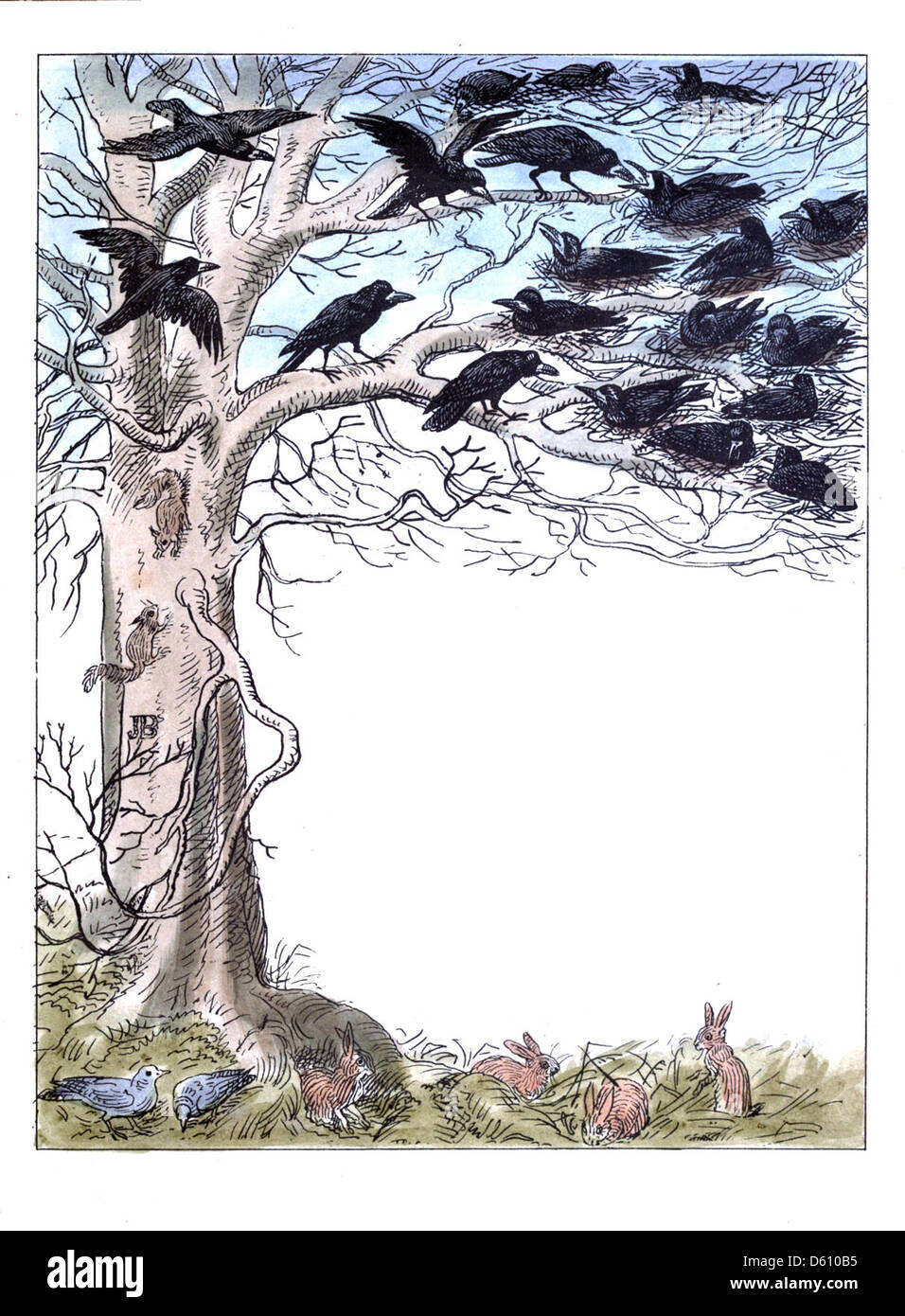 Caw caw chronicle crows rm hi-res stock photography and images - Alamy