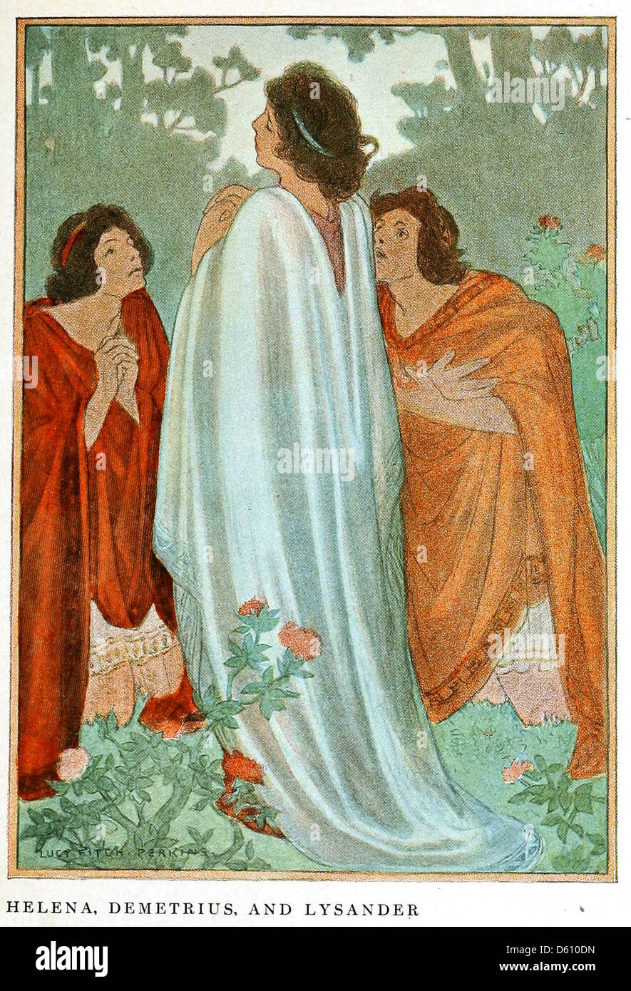 A 1907 illustration of Shakespeare's *A Midsummer Night's Dream ...