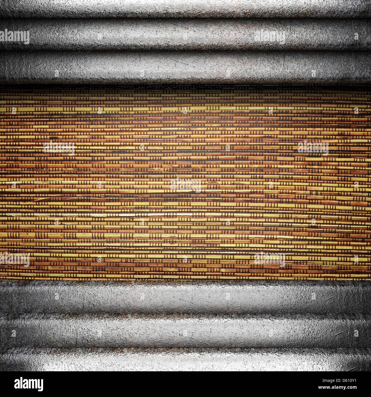 metal on wall Stock Photo - Alamy