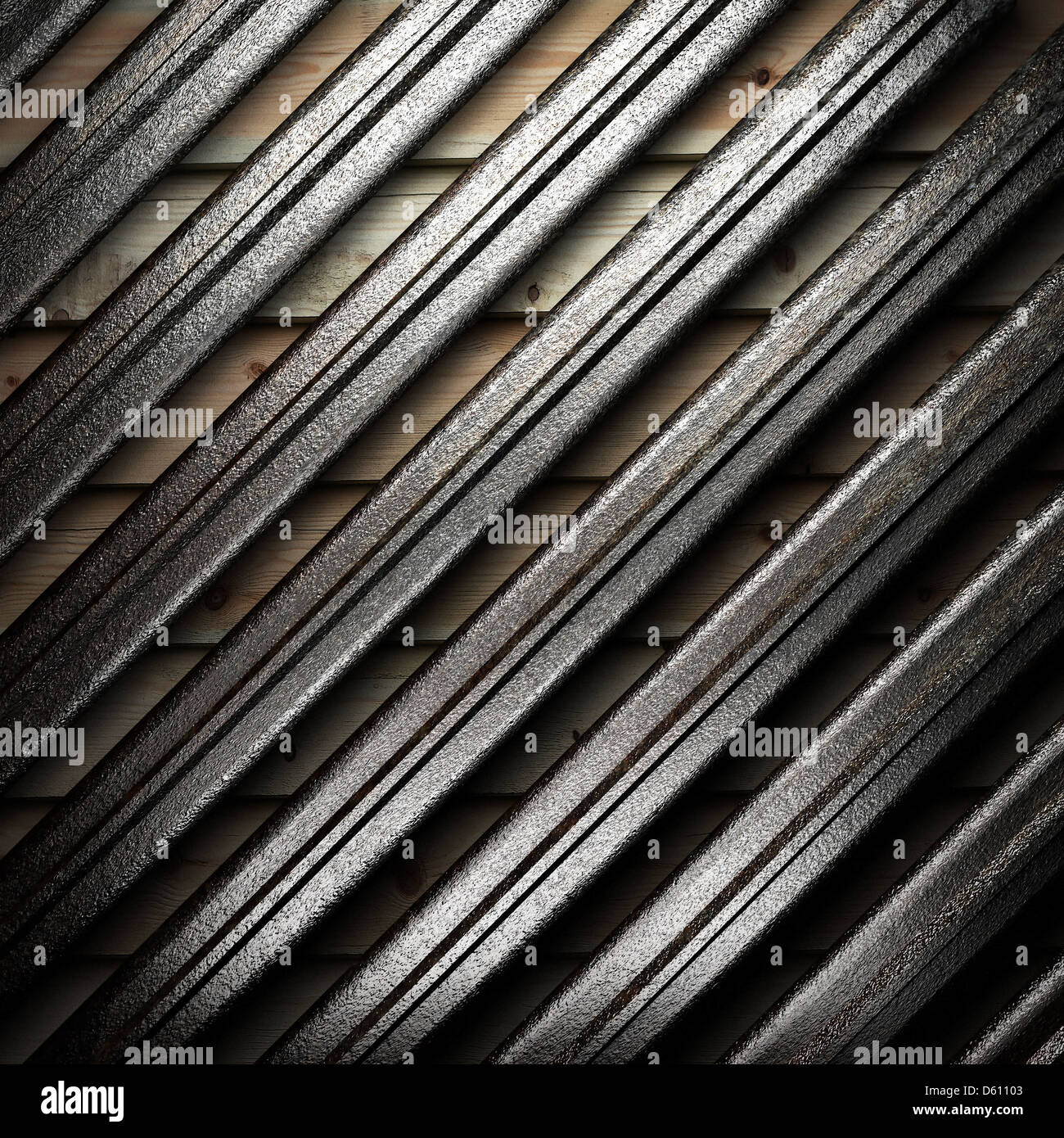 metal on wall Stock Photo - Alamy
