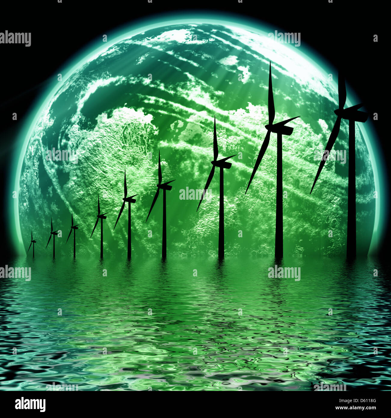 Green Earth concept Stock Photo - Alamy