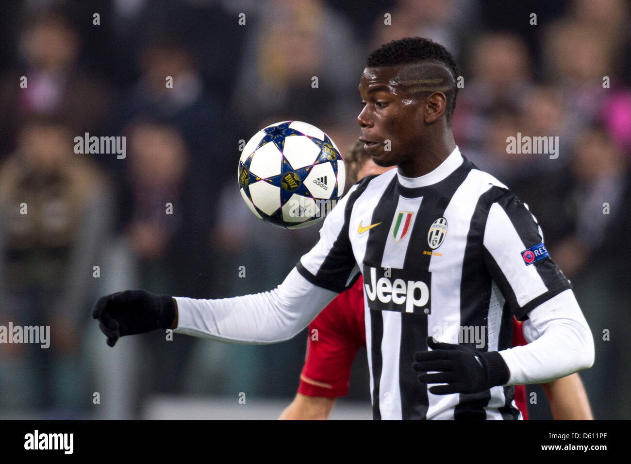 Turin, Italy. 10th April 2013. Paul Pogba (Juventus), APRIL 10, 2013 ...
