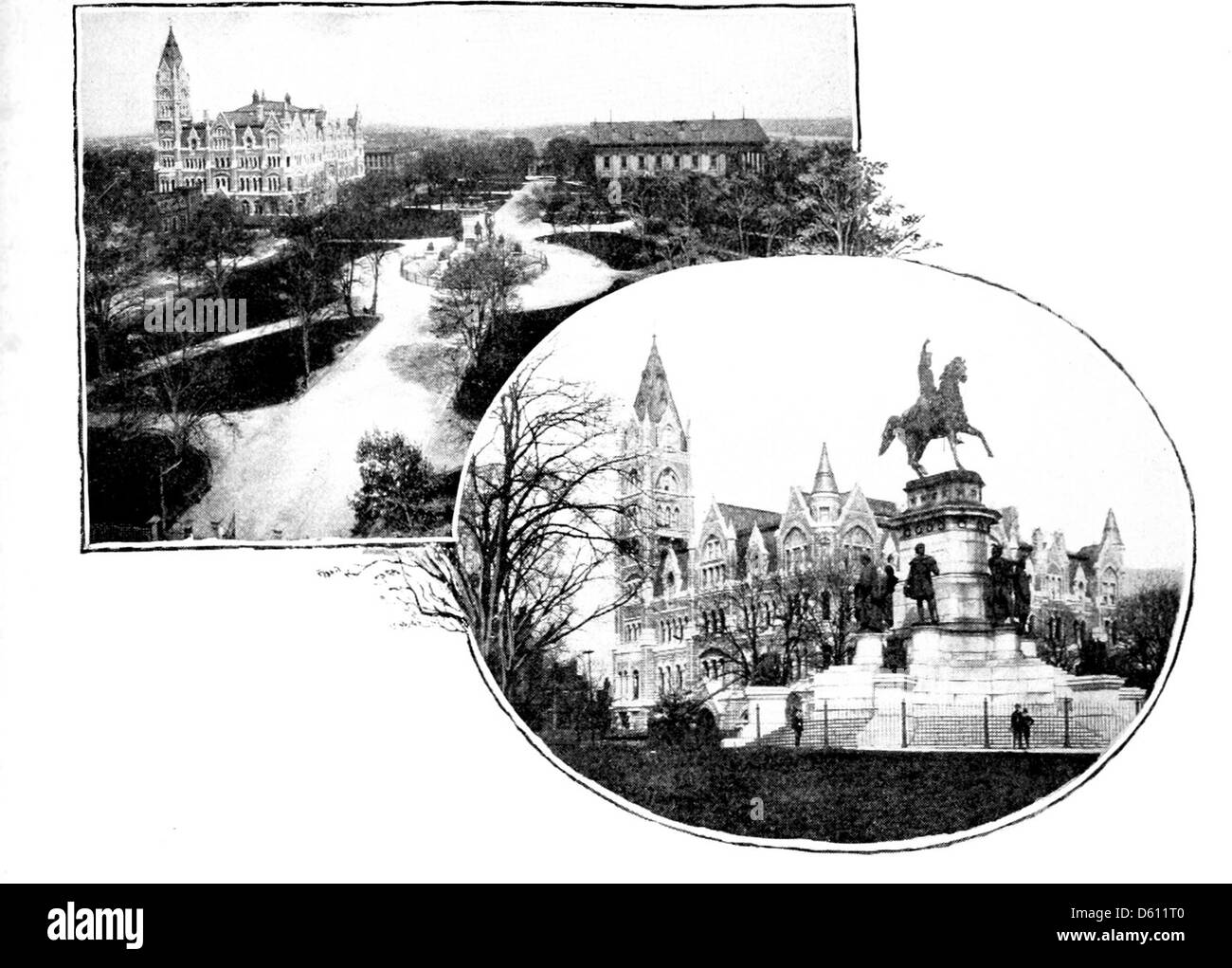 This photograph from 1902 captures a historic region, possibly an urban ...