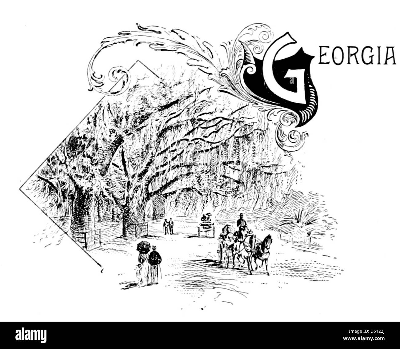 Historical south georgia Cut Out Stock Images & Pictures - Alamy