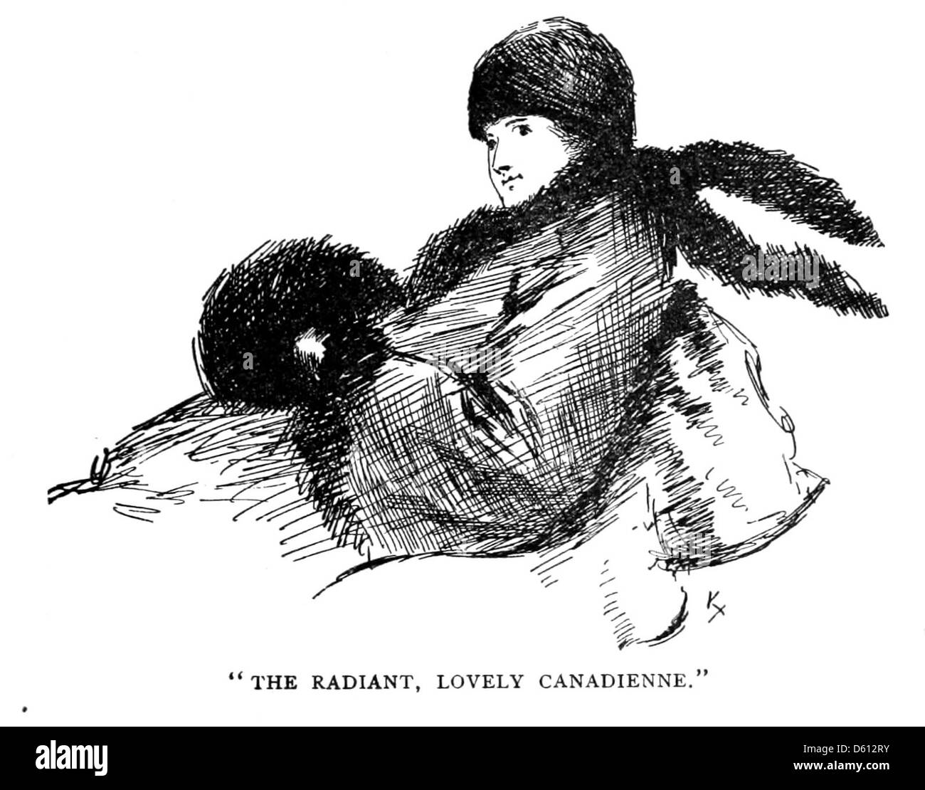 This image comes from the book 'A Frenchman in America', detailing the ...