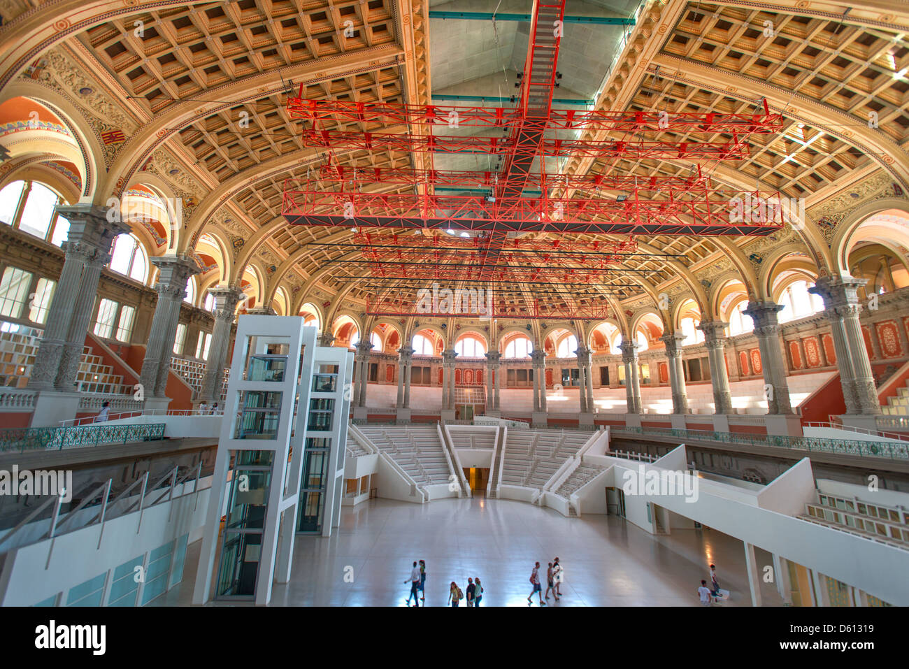 National Art Museum interior Stock Photo - Alamy