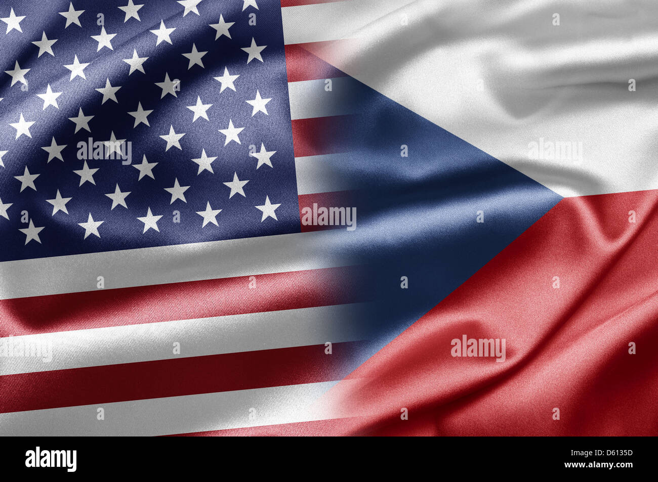 USA and Czech Republic Stock Photo - Alamy