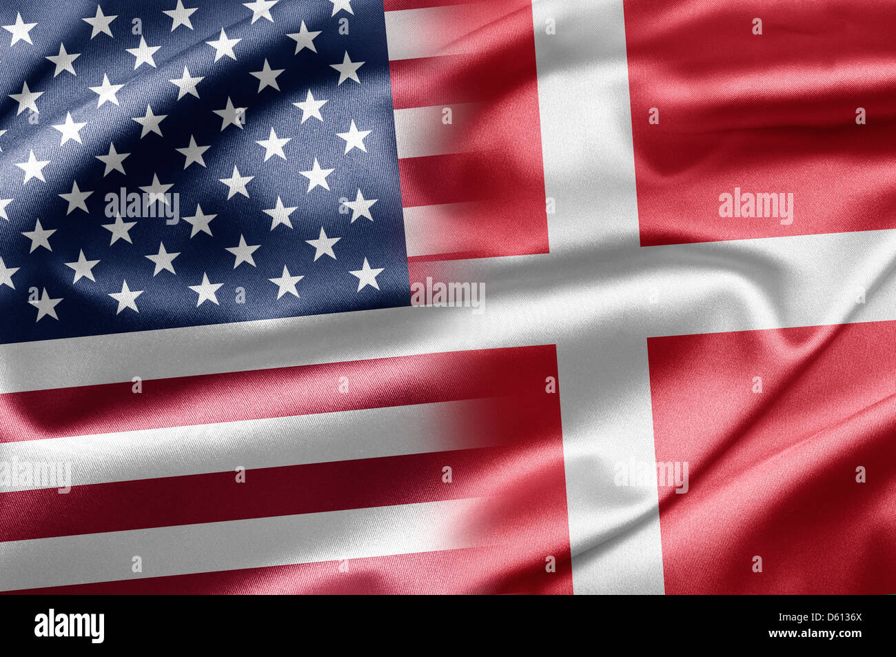 USA and Denmark Stock Photo - Alamy