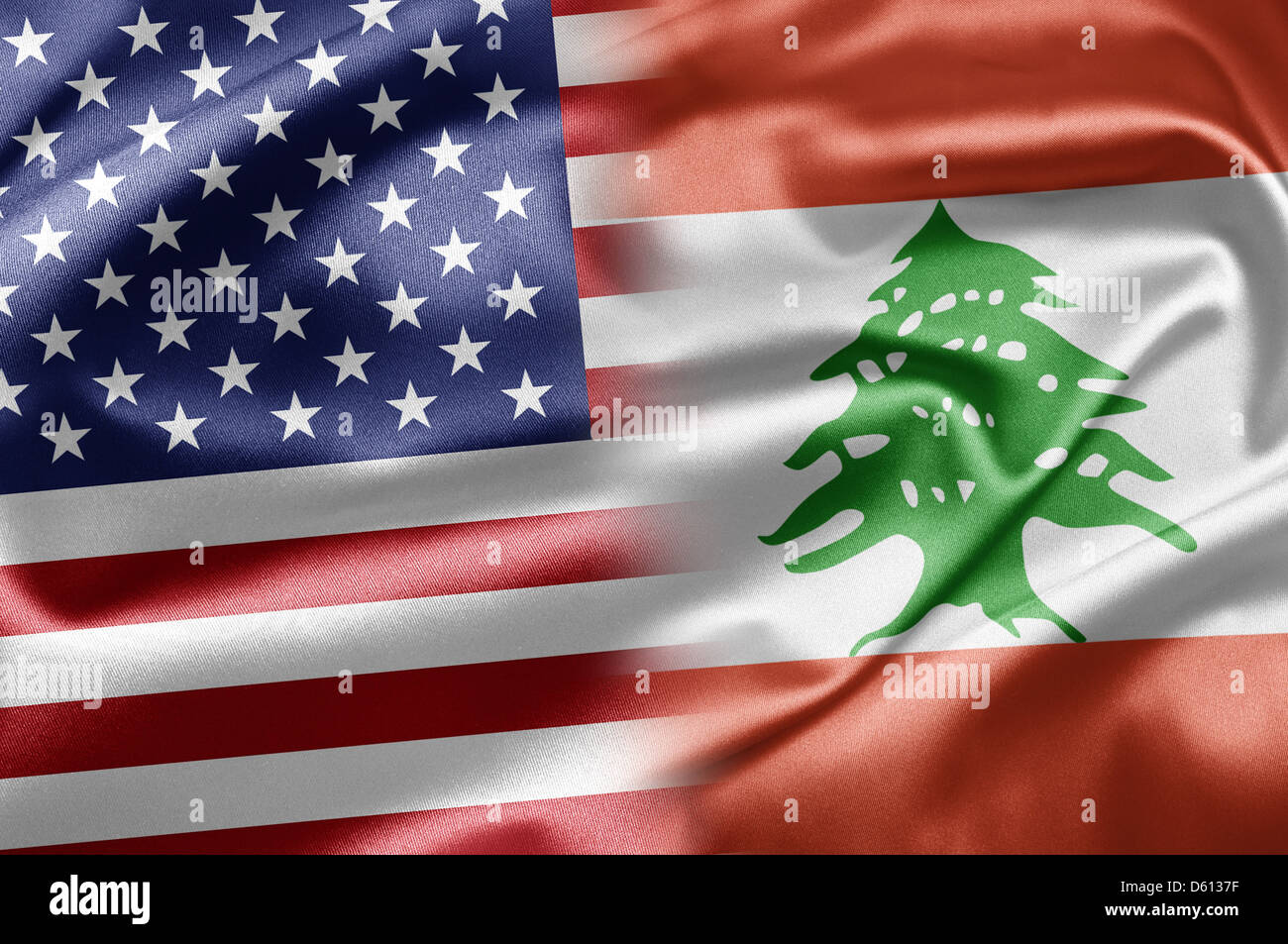 USA and Lebanon Stock Photo - Alamy