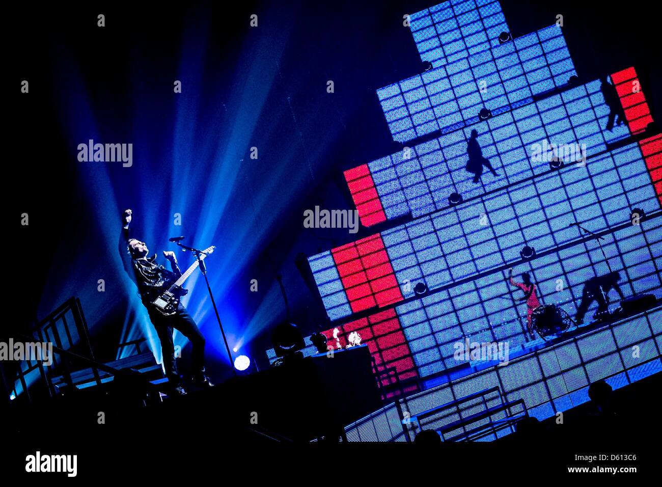 Muse Lead Singer Matthew Bellamy High Resolution Stock Photography and ...