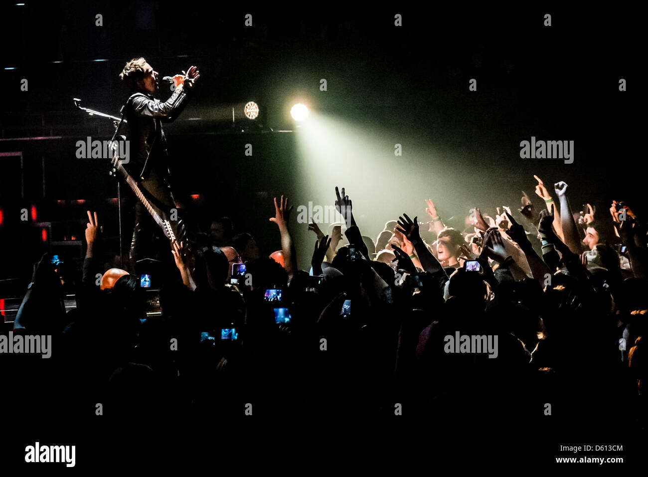 Muse Lead Singer Matthew Bellamy High Resolution Stock Photography and ...