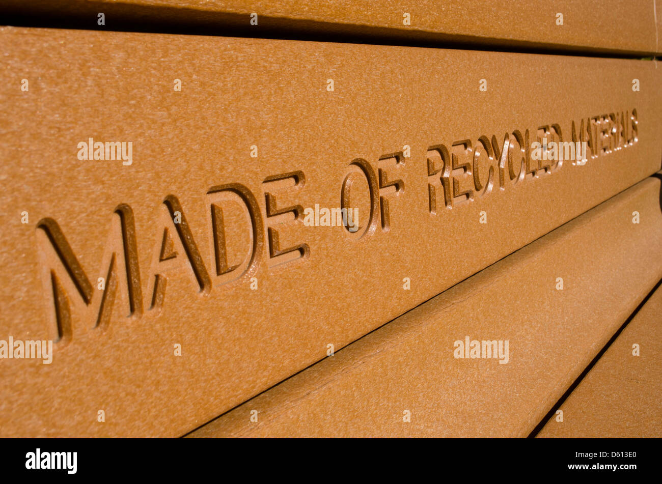 made of recycled materials Stock Photo - Alamy
