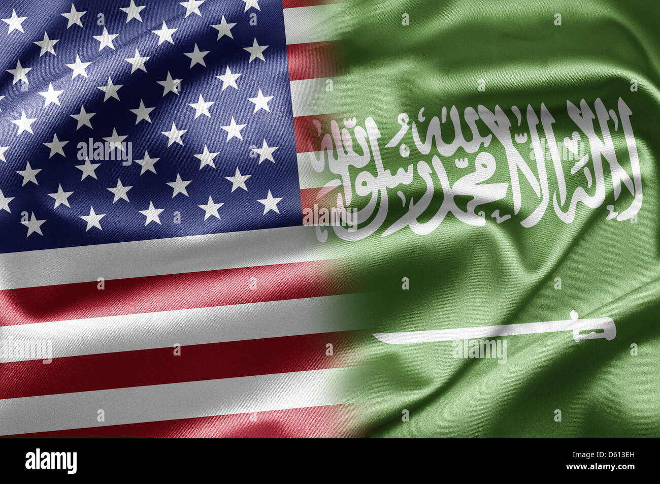 USA and Saudi Arabia Stock Photo - Alamy