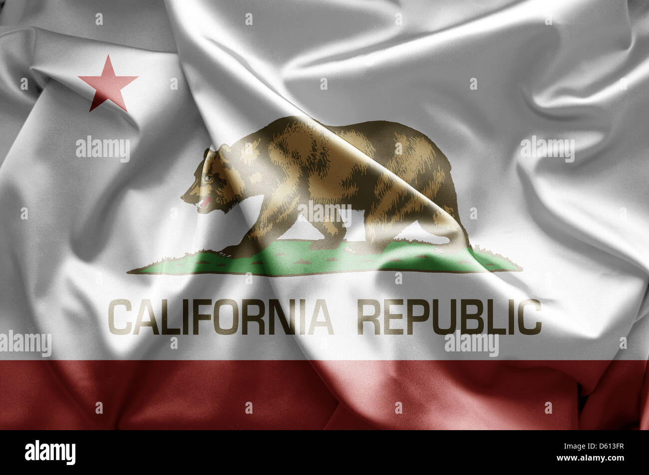 California state flag and usa flag hi-res stock photography and images ...
