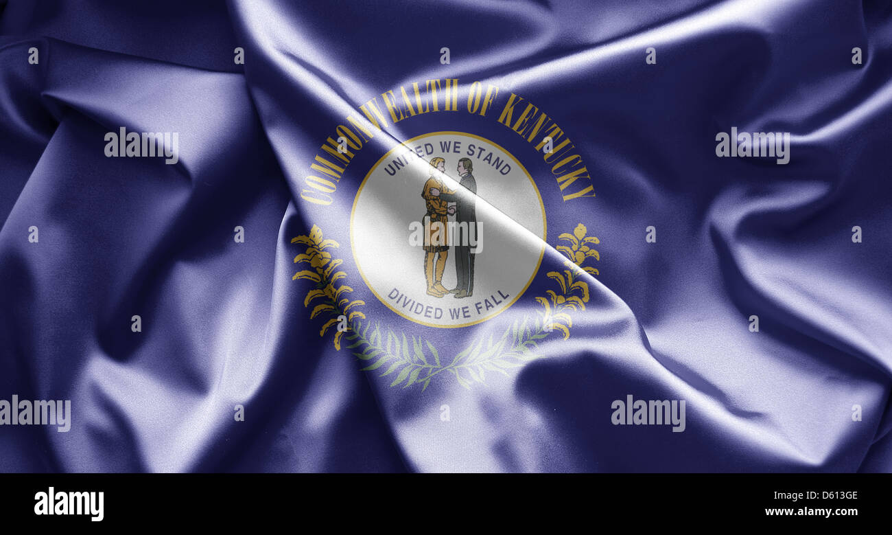 Kentucky state flag hi-res stock photography and images - Alamy