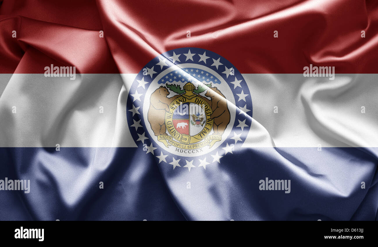Missouri state flag hi-res stock photography and images - Alamy