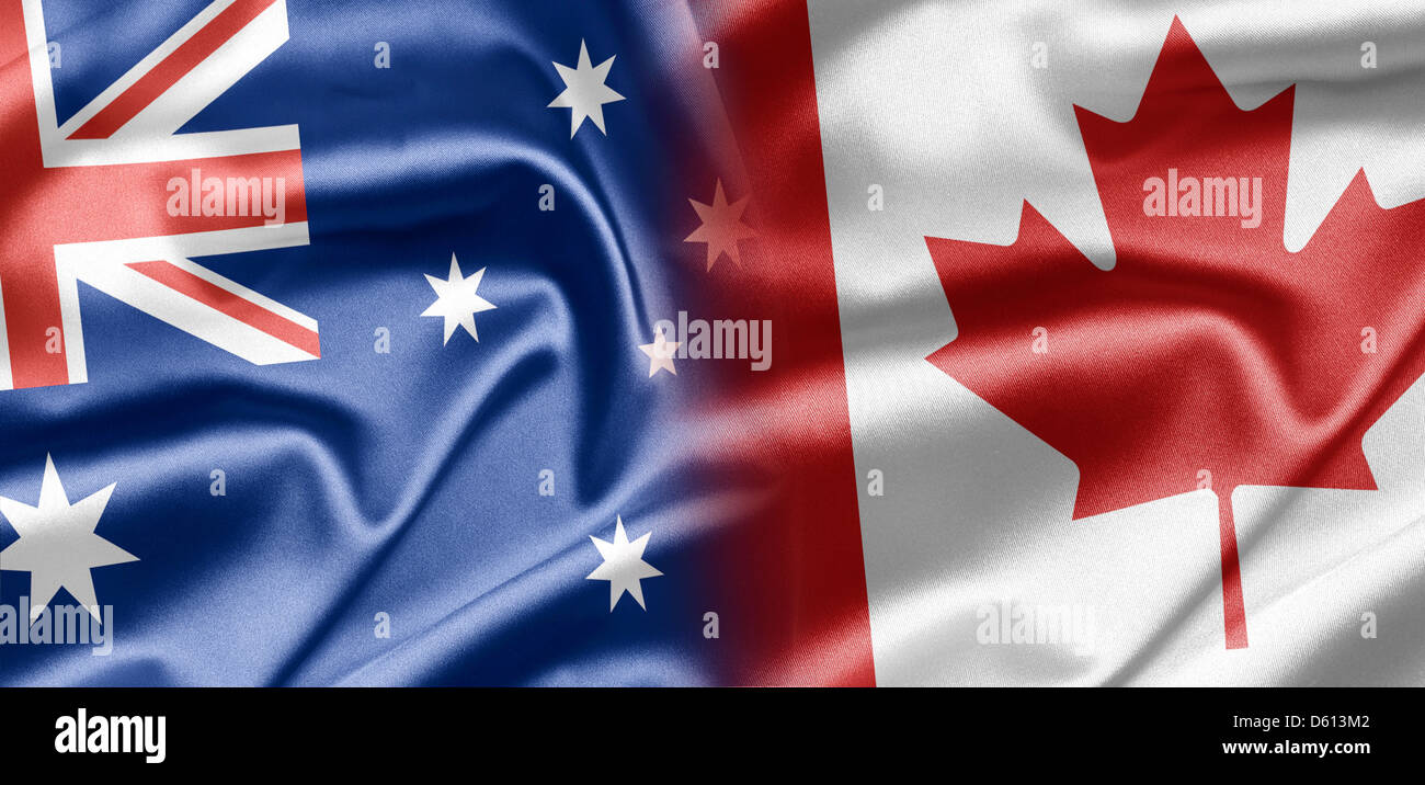 Canada and Australia Stock Photo - Alamy