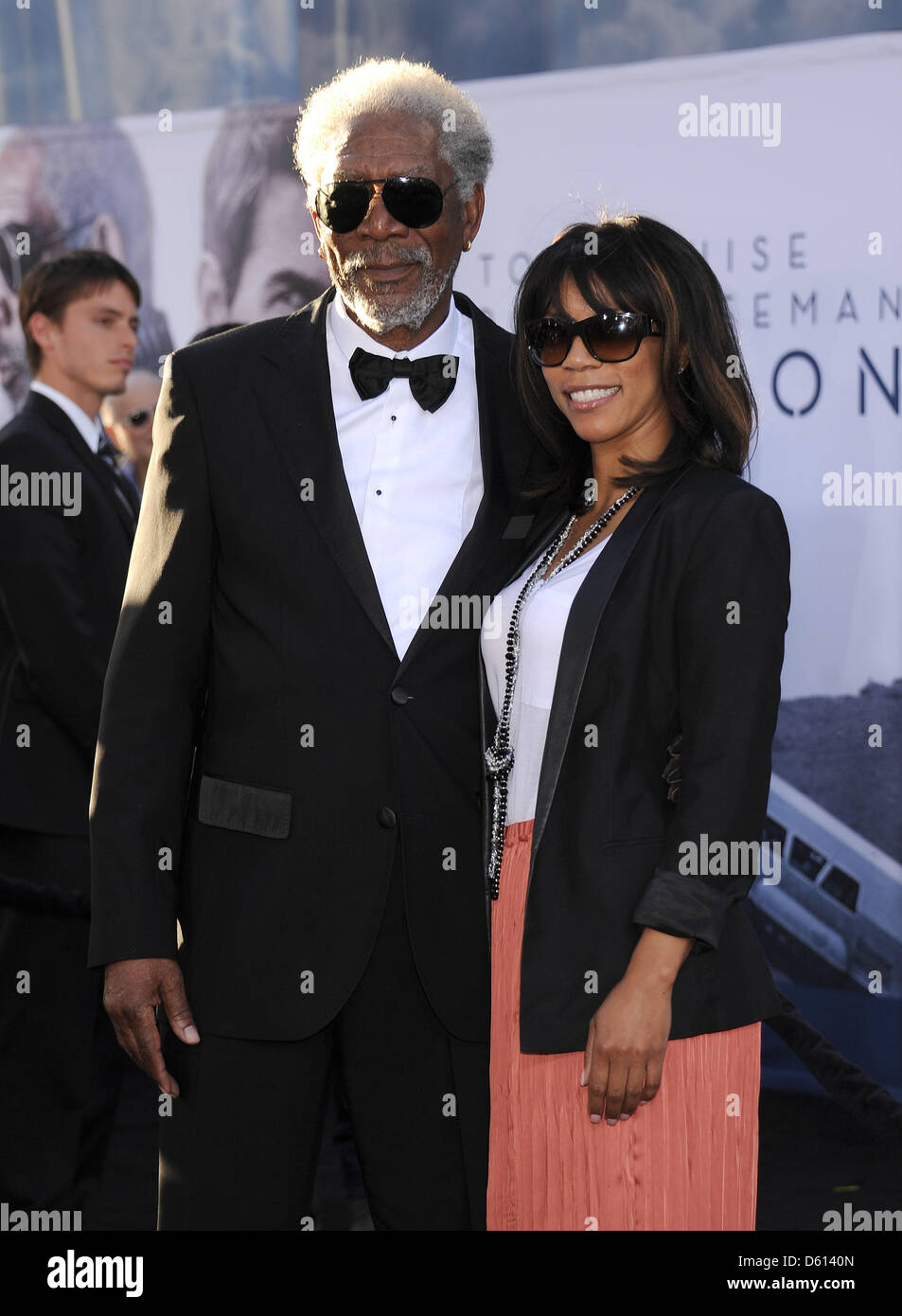 Morgan freeman and daughter hi-res stock photography and images - Alamy