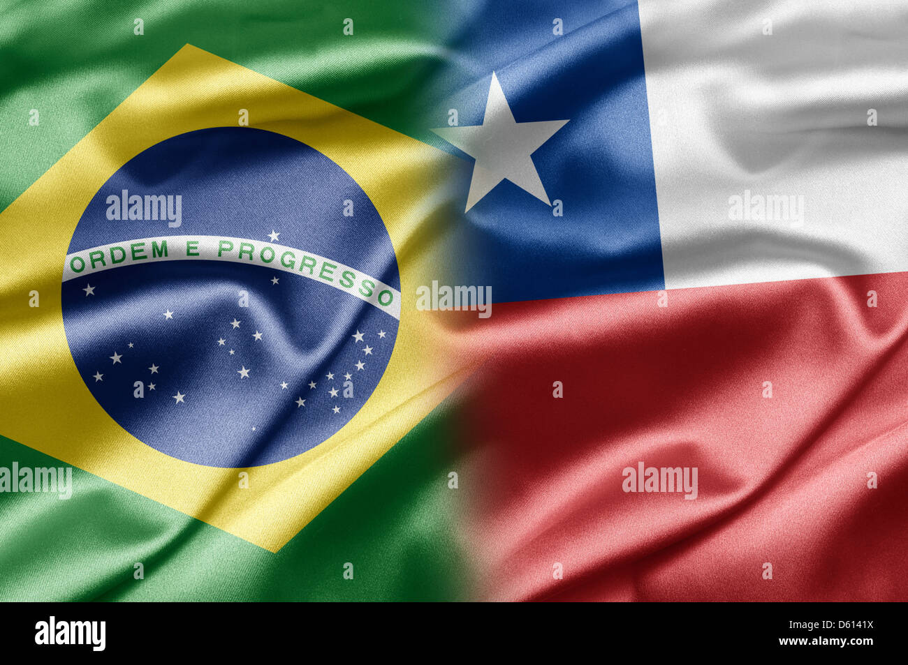 Brazil and Chile Stock Photo - Alamy