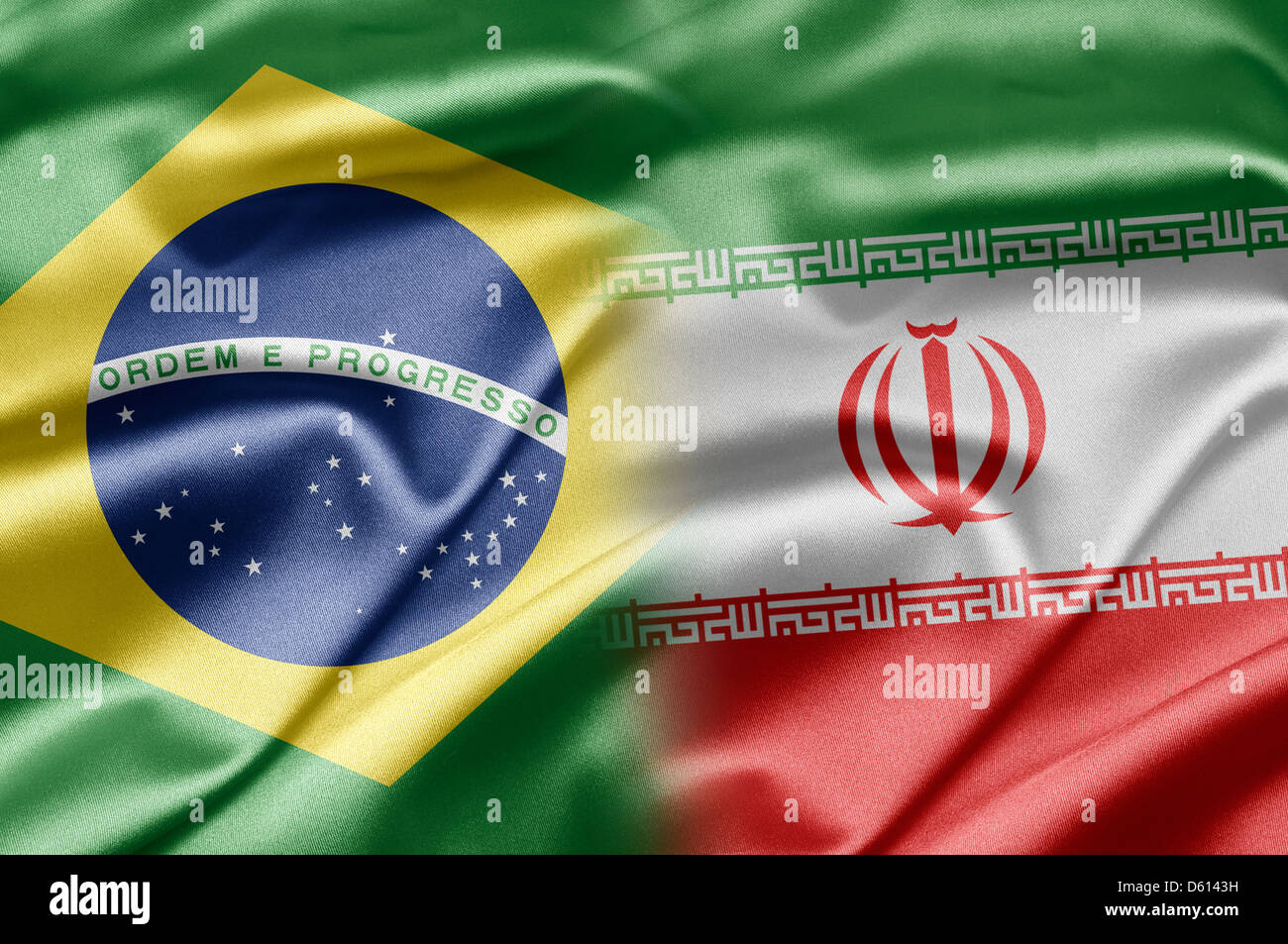 Brazil iran flag hi-res stock photography and images - Alamy