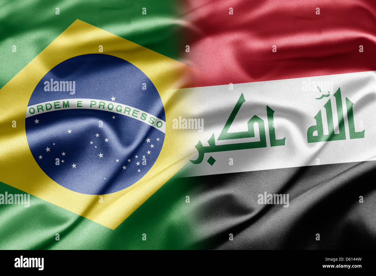 Brazil and Iraq Stock Photo - Alamy