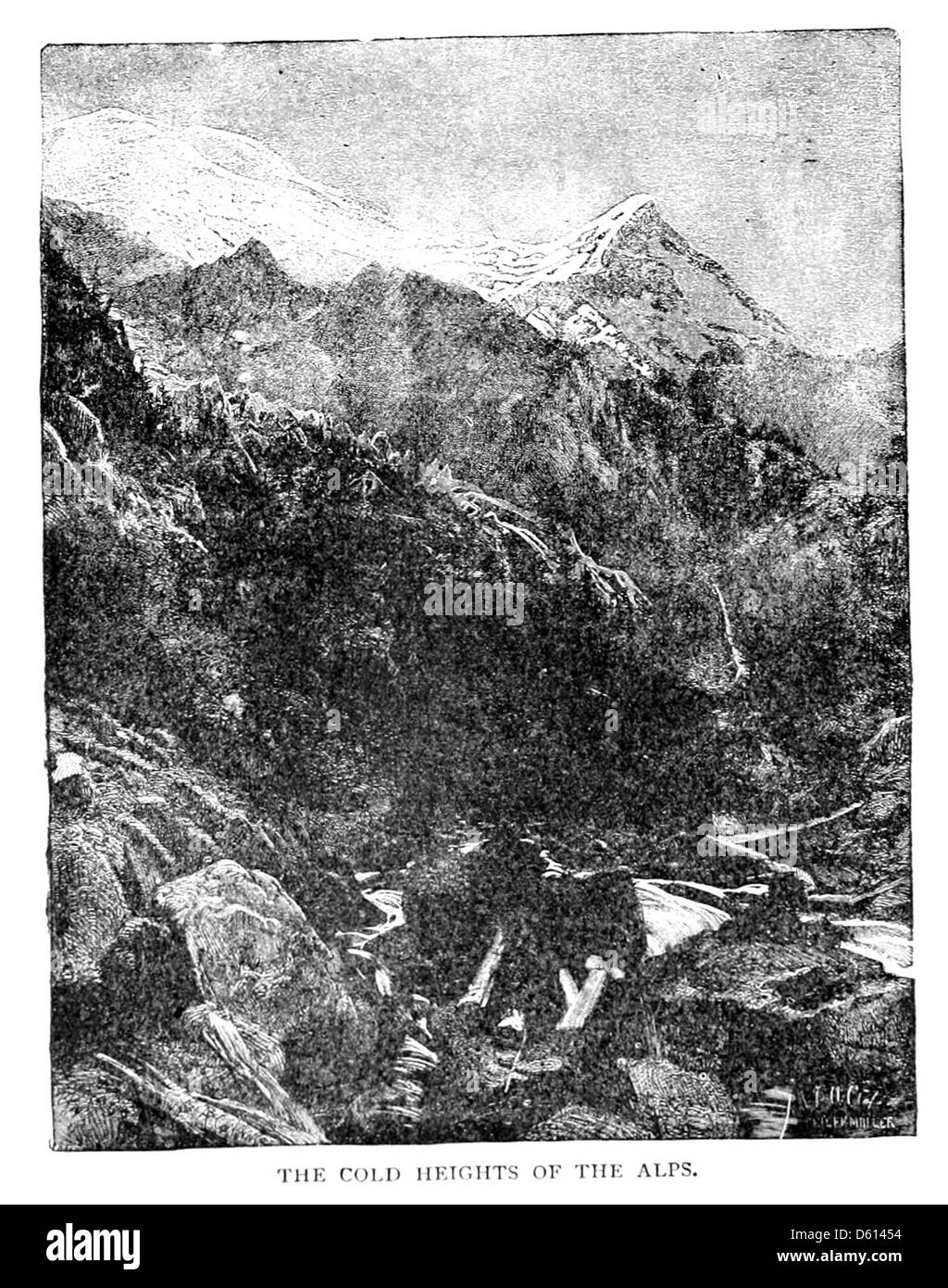 Alps travel Cut Out Stock Images & Pictures - Alamy