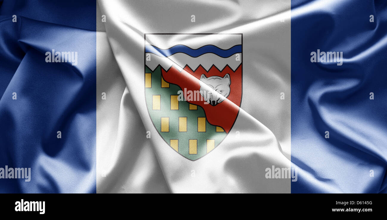 Flag of Northwest Territories Stock Photo - Alamy