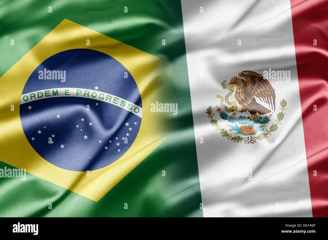 Brazil and Mexico Stock Photo - Alamy